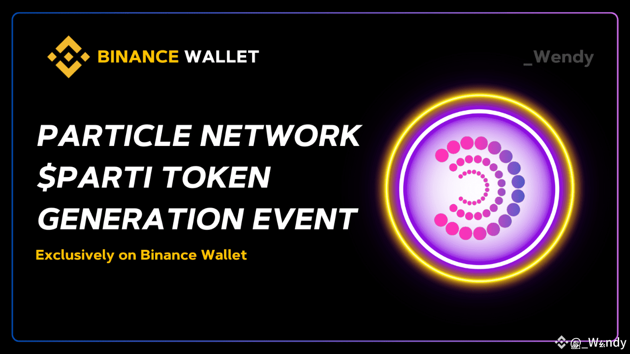 Join the Exclusive Token Generation Event (TGE) for Particle Network ...