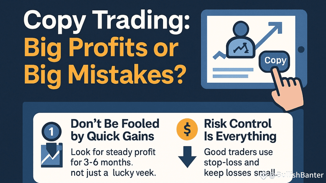Copy Trading: Big Profits or Big Mistakes? | BullishBanter on Binance ...