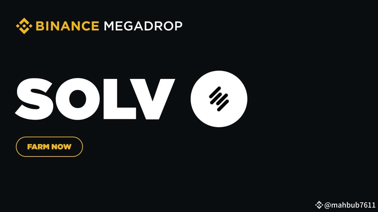 $BTC 💵 🟢Solv Protocol (SOLV) Megadrop Is Now Open: Subscr | mahbub7611 ...