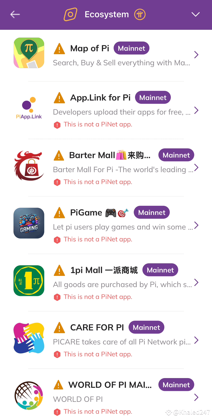 #pi browser is offering many different apps and some of thes ...