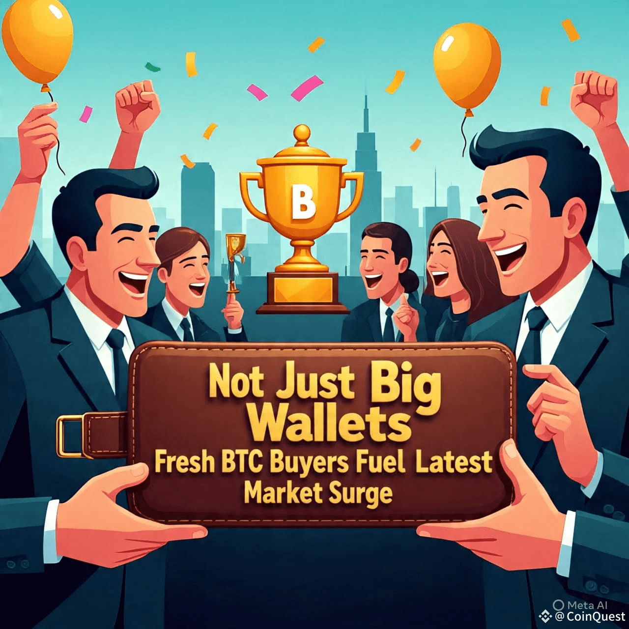 Not Just Big Wallets Fresh BTC Buyers Fuel Latest Market Sur ...