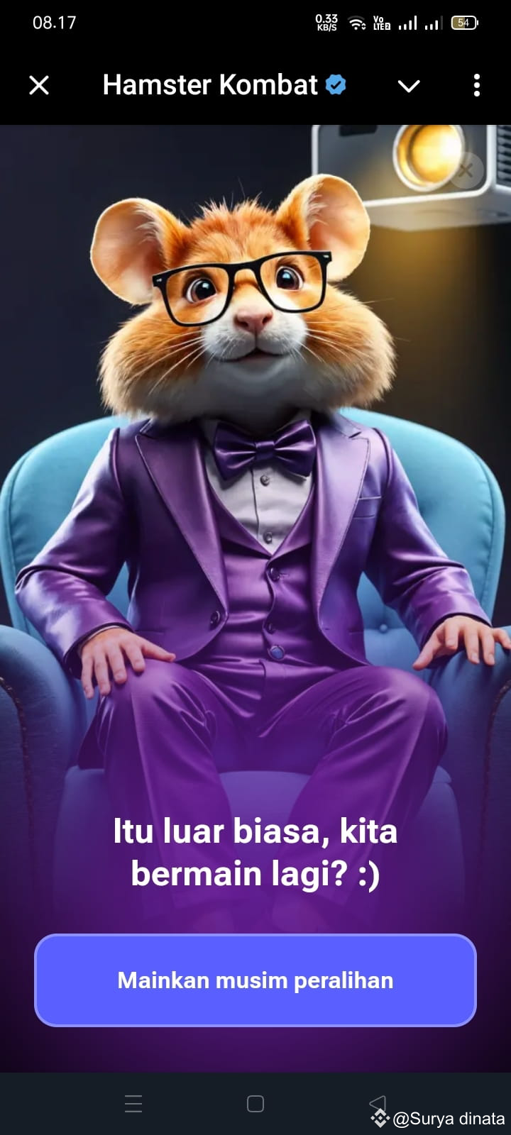 do you know that #hamsterkombat is not finished yet there i | Surya dinata on Binance Square