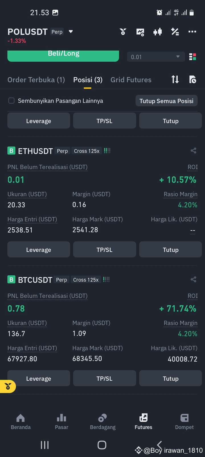 I buy | Boy irawan_1810 on Binance Square