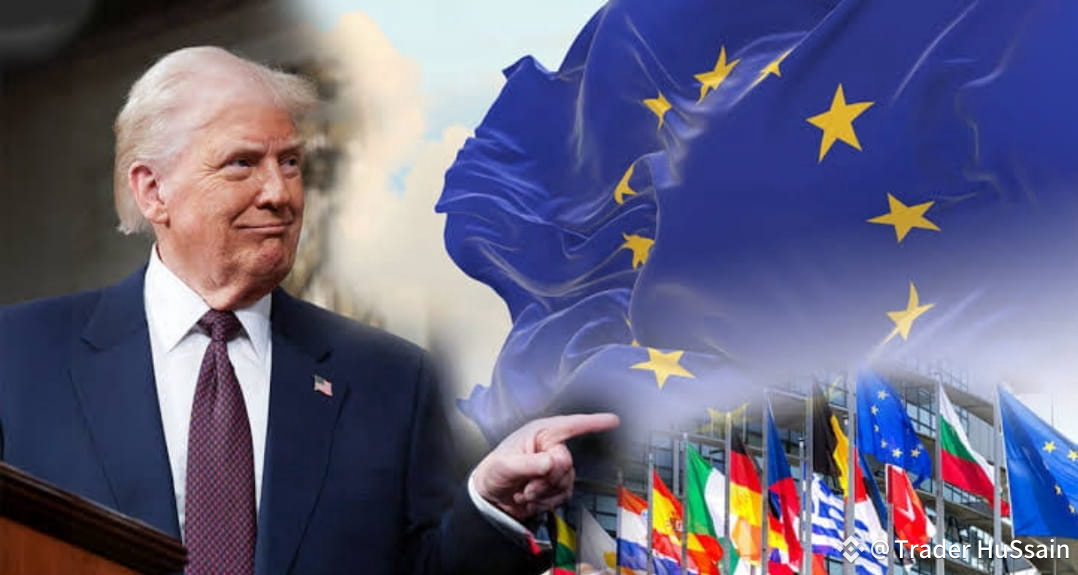 ⚠️ Breaking Trump Escalates Useu Trade War 🌍🔥 Presiden Trader