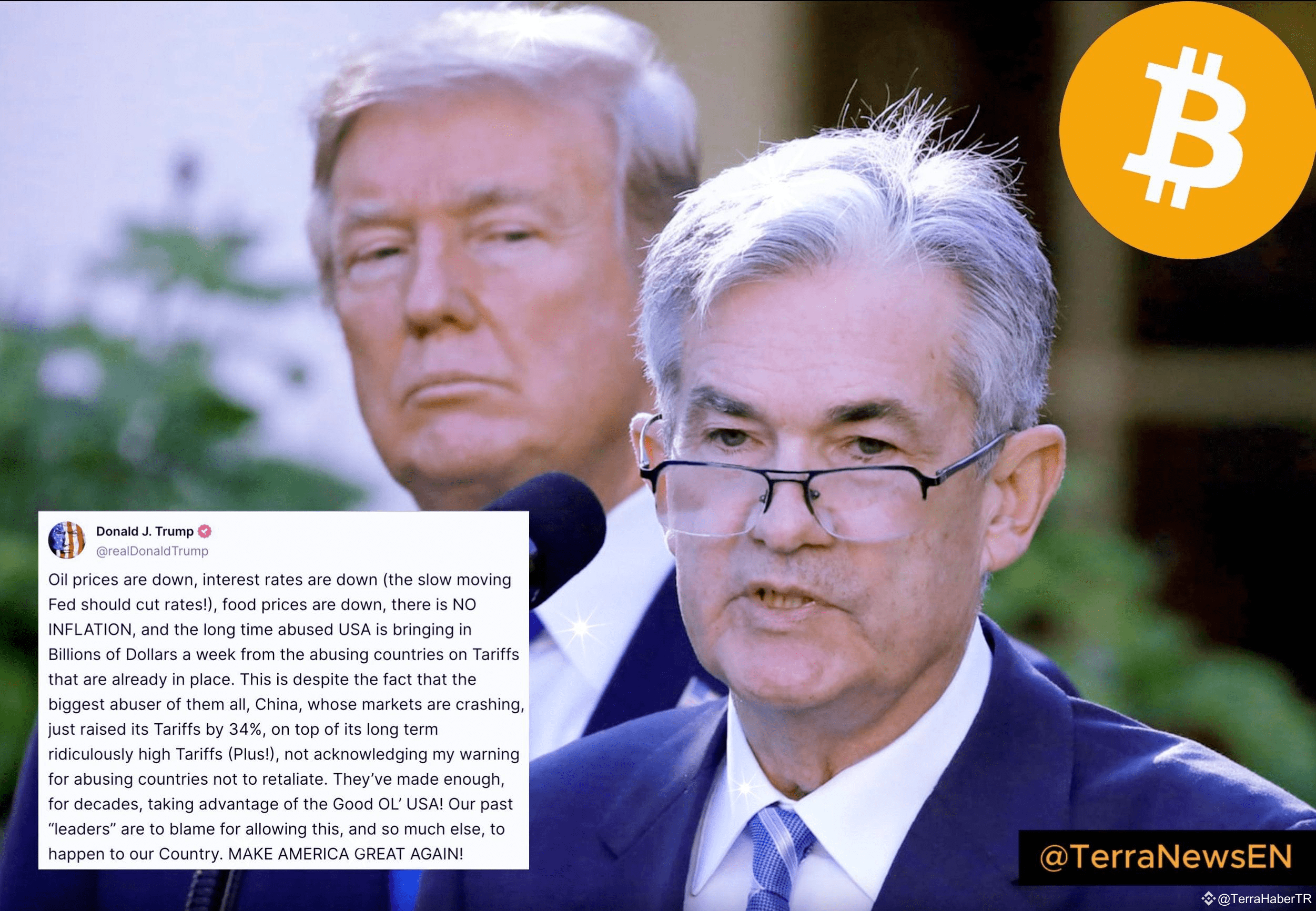 Trump has called for the FED to cut interest rates. Trump | Crypto News ...