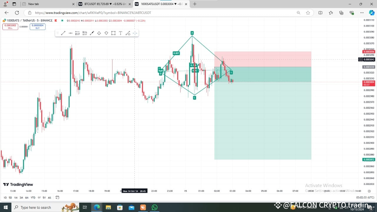 #1000SATSUSDT $1000SATS Hope my public is also enjoying tra | FALCON CRYPTO trading on Binance ...