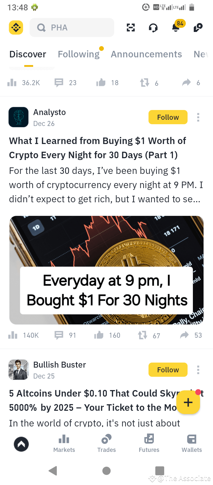 I've been trading Commodities, Stocks, Forex and now Cryptos | The Associate on Binance Square