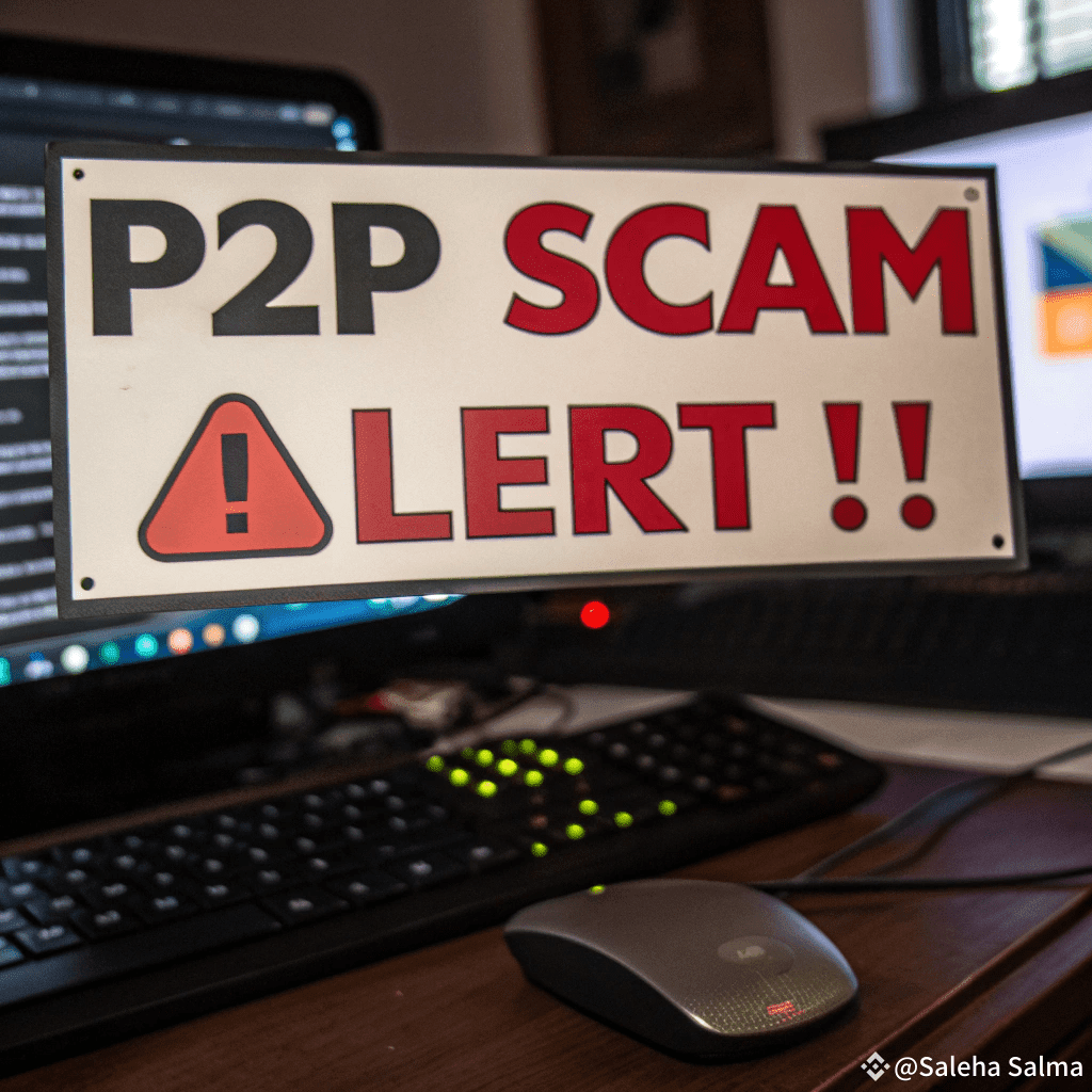 P2P SCAM ALERT ‼️ A new and very dangerous scam is surfacing | Saleha ...