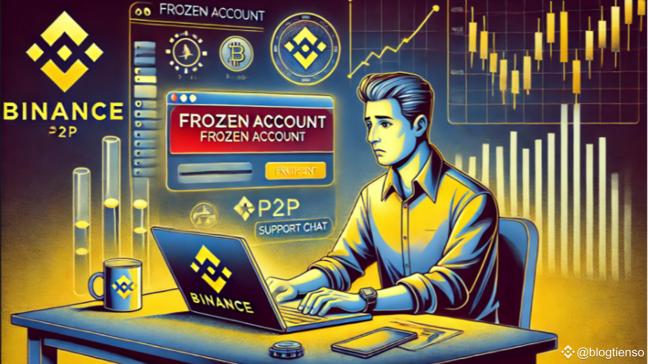 Warning: Binance P2P Account Frozen | blogtienso on Binance Square