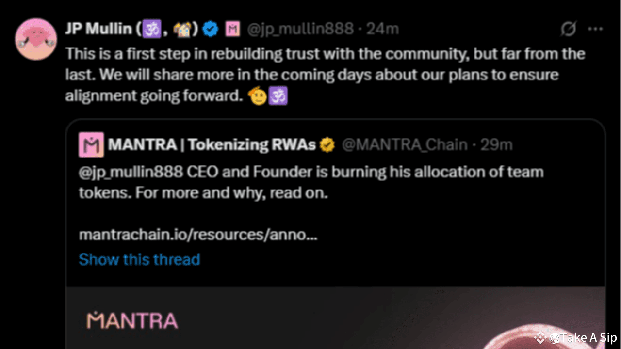 Take A Sip: 300,000,000 OM Token Burn? What It Could Mean for the ...