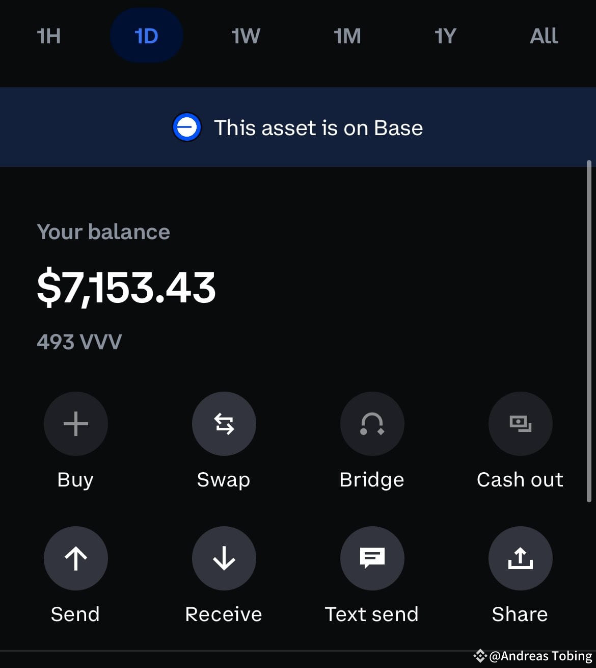 Ganhei 493 $VVV no airdrop antes do ano novo lunar Obrigado | Andreas ...