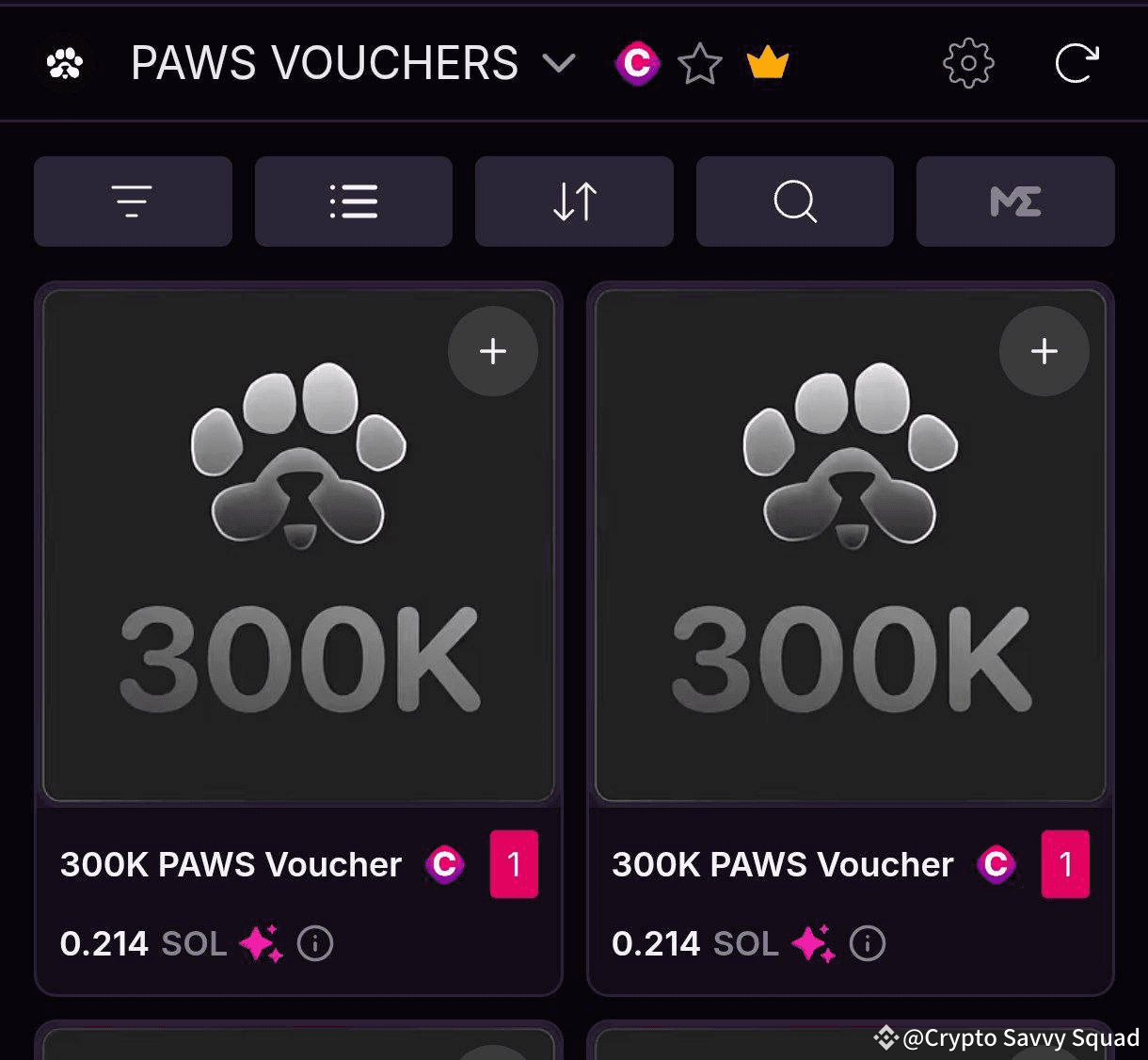 MEET PAWS NFT VOUCHERS FOR THE PAWS PRE-MARKET • Go To PAWS | Meta Mesh ...