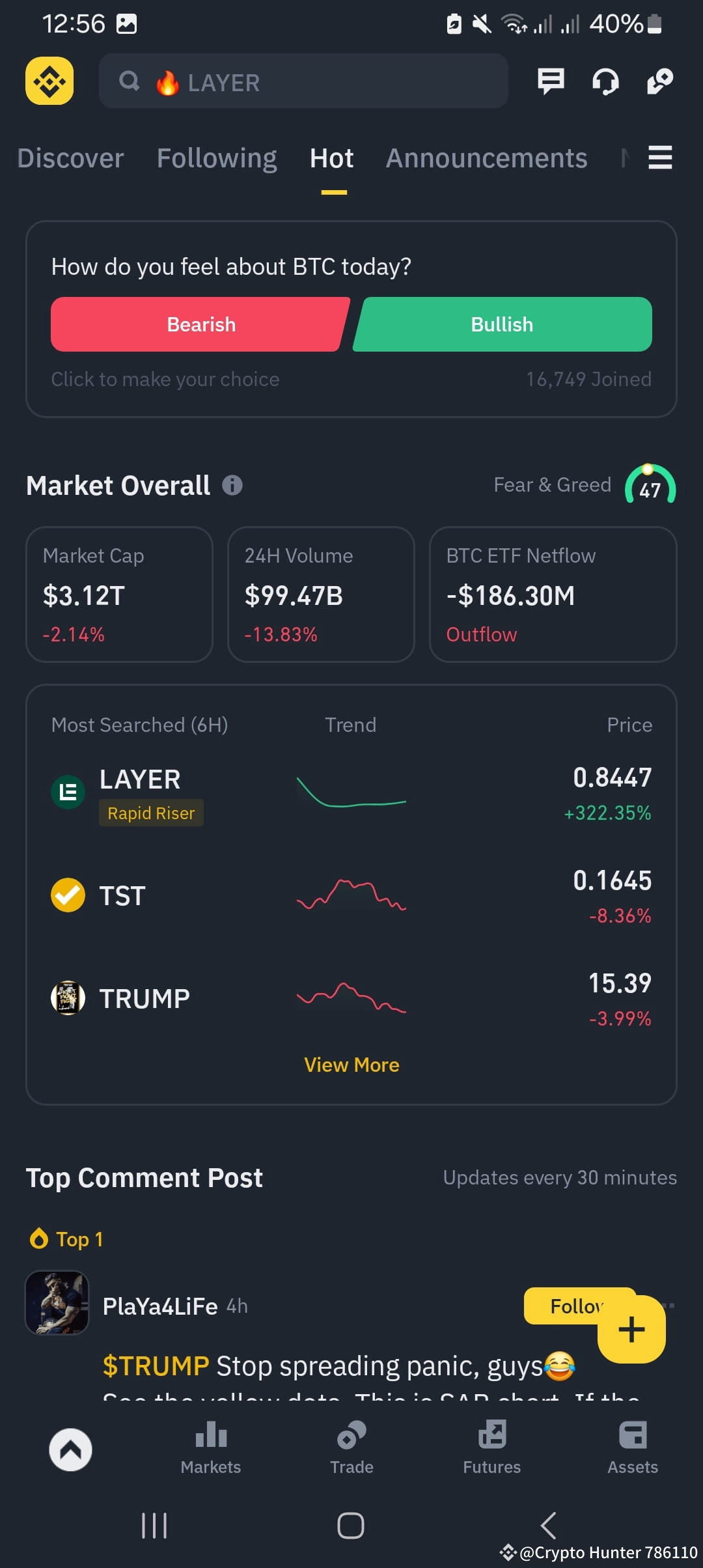 #ShareYourThoughtOnBTC rising Btc that's of power decentral | Crypto Hunter 786110 on Binance Square