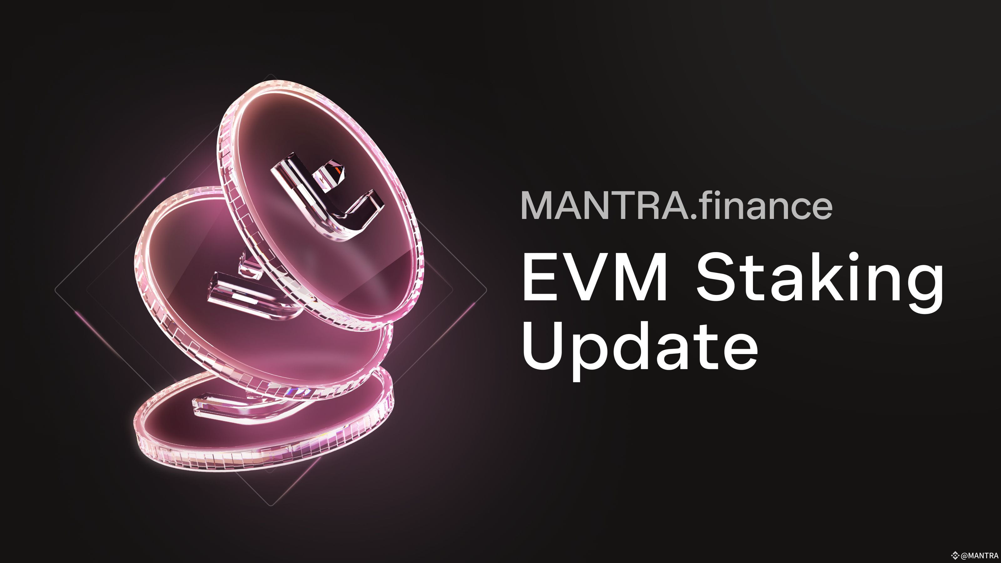 🕉 We just released an update regarding EVM OM staking on ht | MANTRA on Binance Square