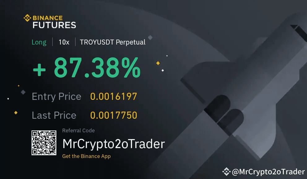 No.(709). #Free #Signal🚥. #TROYUSDT Target 🎯 1 Reched ...