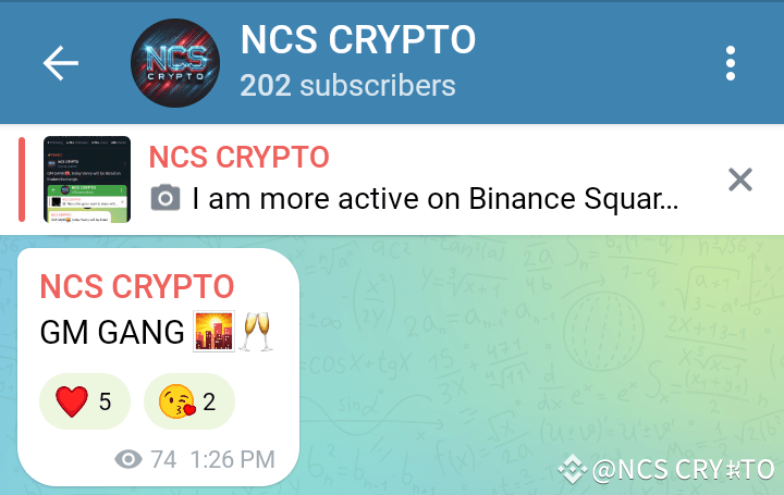 GM GANG 🌇🥂 | NCS CRYPTO on Binance Square