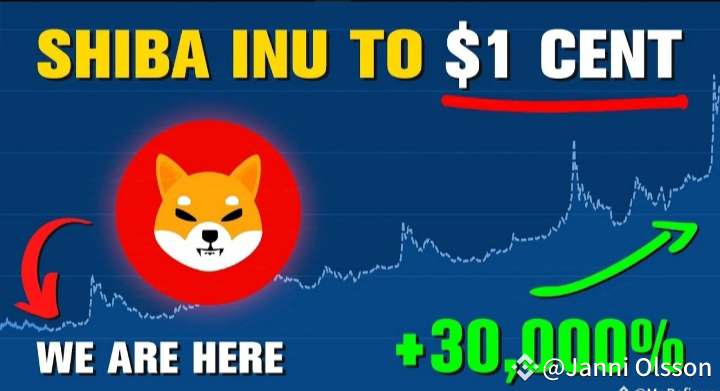 🚀 Can Shiba Inu ($SHIB) Hit $1 in 30 Days? Let’s Dive In! | Janni Olsson on Binance Square