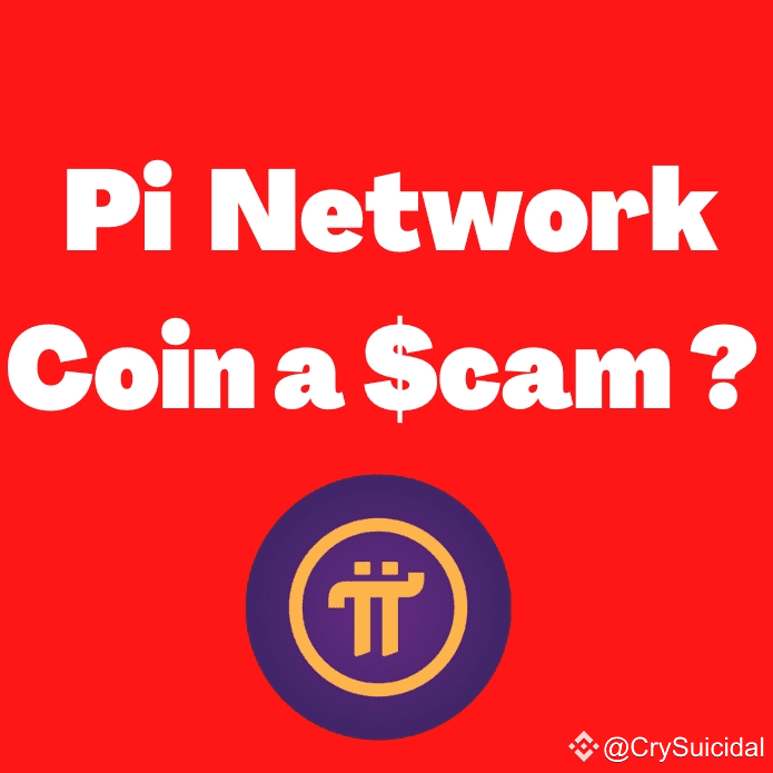 Pi Network: Scam Alert?🚨 The Pi Network, a cryptocurrency | CrySuicidal on Binance Square