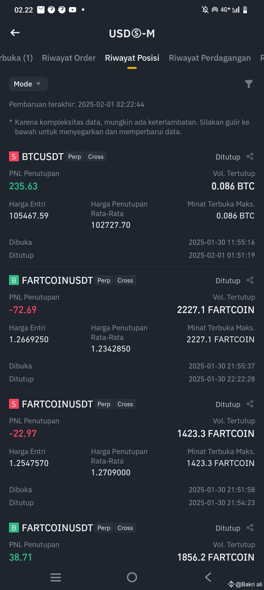 My trade on OMUSDT was not paid, I'm confused how 100$ | Bakri ali on ...