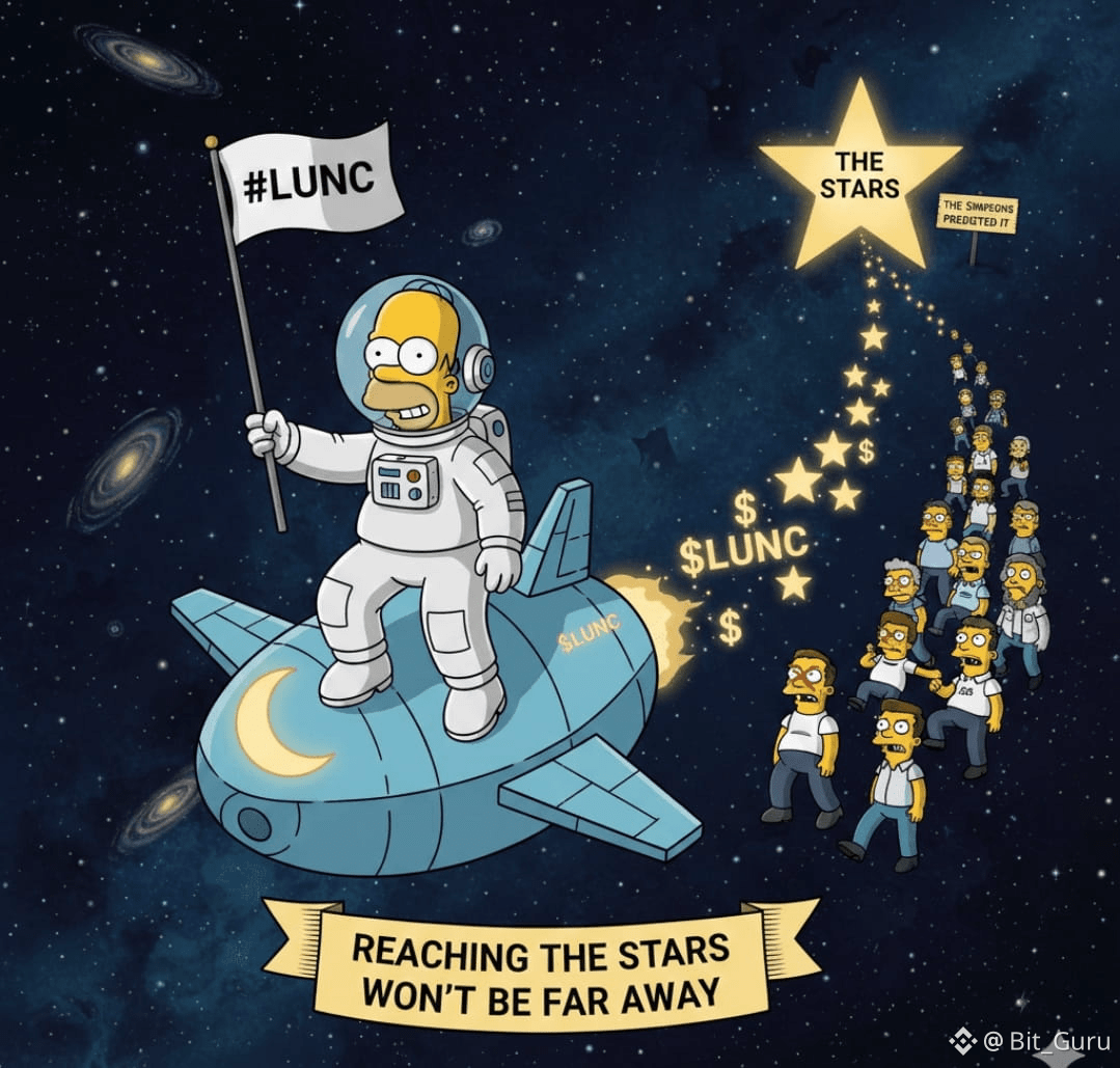 $LUNC Hype ist laut, aber Struktur zählt mehr Memes ziehen | Bit_Guru ...