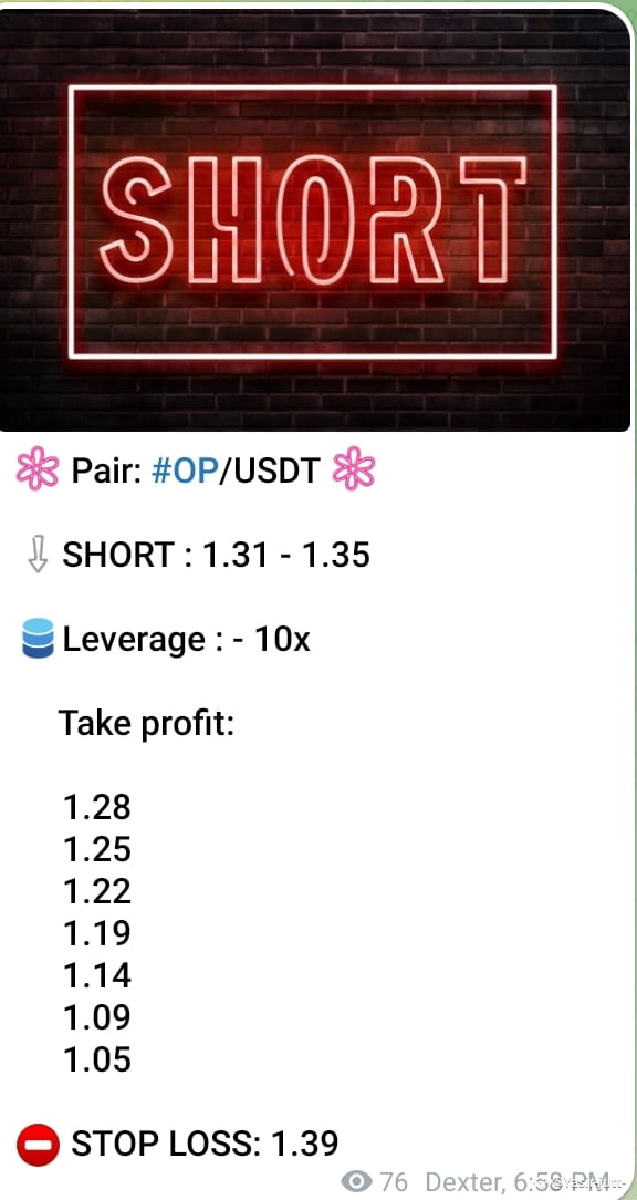 guys check the op usdt and my signal and make trade $OP | Yasir-jutt ...