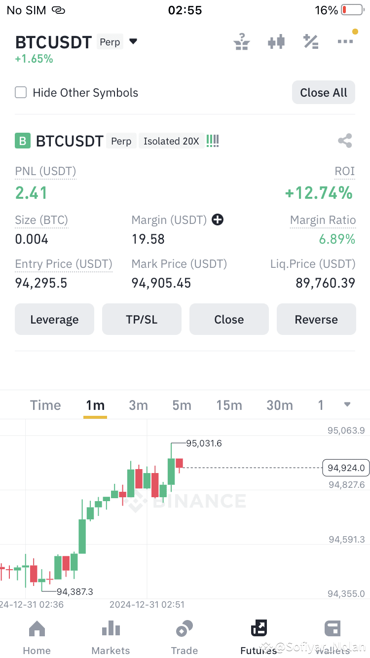 BTC reached the 95K _ What Next ??? $BTC | Sofiyar_Nolan on Binance Square