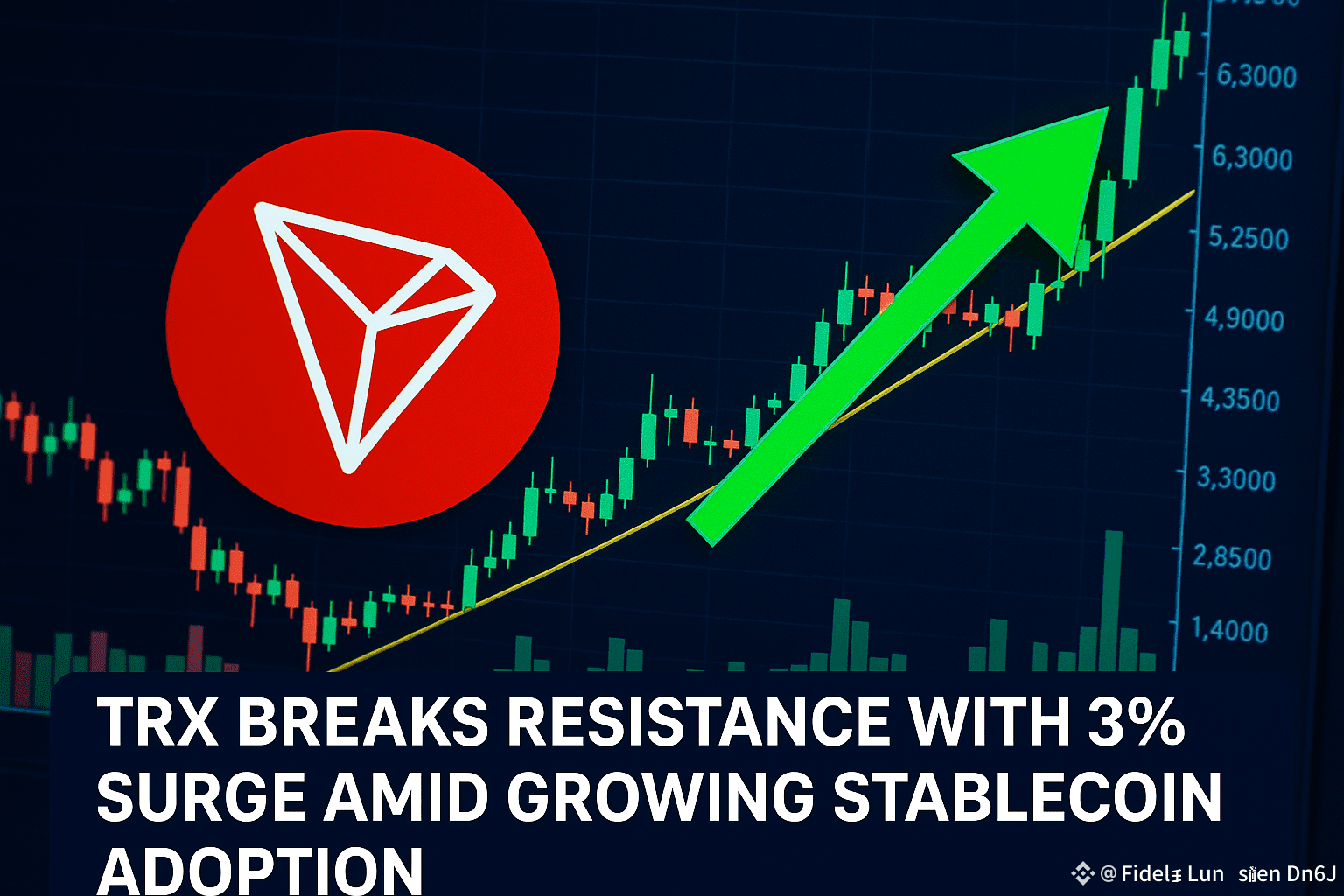 $TRX $TRX TRX Breaks Resistance With 3% Surge Amid Growing | Miss Rani7898 on Binance Square