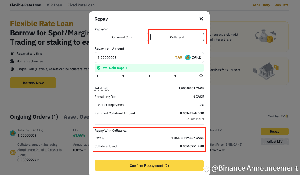 Binance nâng cấp Binance Loans (Lãi suất linh hoạt) (10/12/2024 ...
