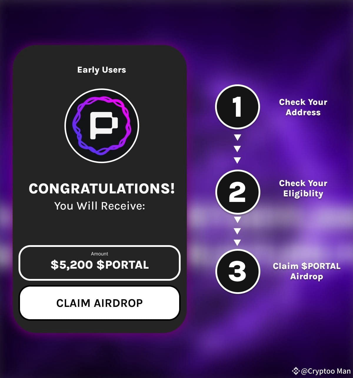 Portal airdrop will be the BIGGEST Cost: FREE Time: 12 minu | Cryptoo ...