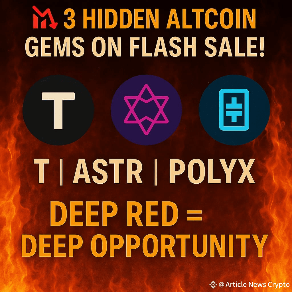 📉 3 Hidden Altcoin Gems on Flash Sale! T | ASTR | POLYX — | Article ...