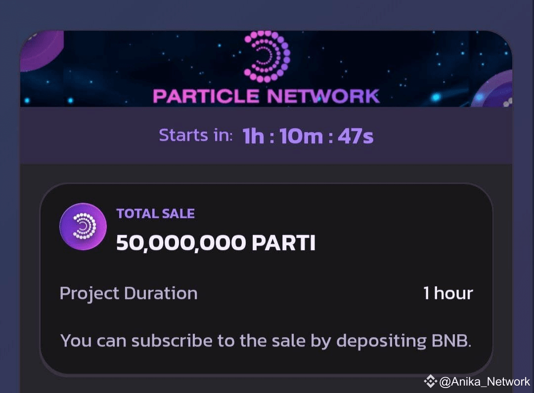 🚀 Particle Network Token Sale – Get Ready for PARTI! 🎉 Th | Anika ...