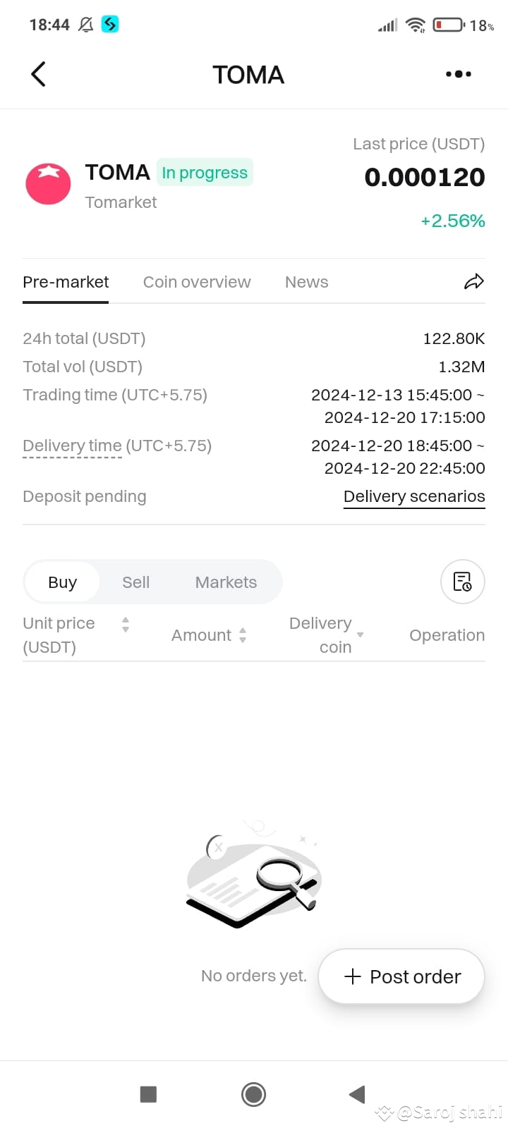 #toma tomarket coin value in bitget wallet ,Toma =$0.000120 | Saroj ...