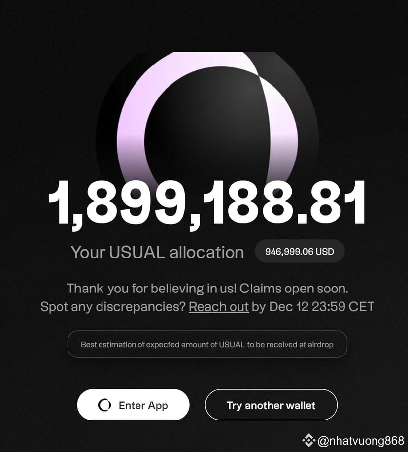 $USUAL Whale in a farm of this size, how can we handle it 😐 ...