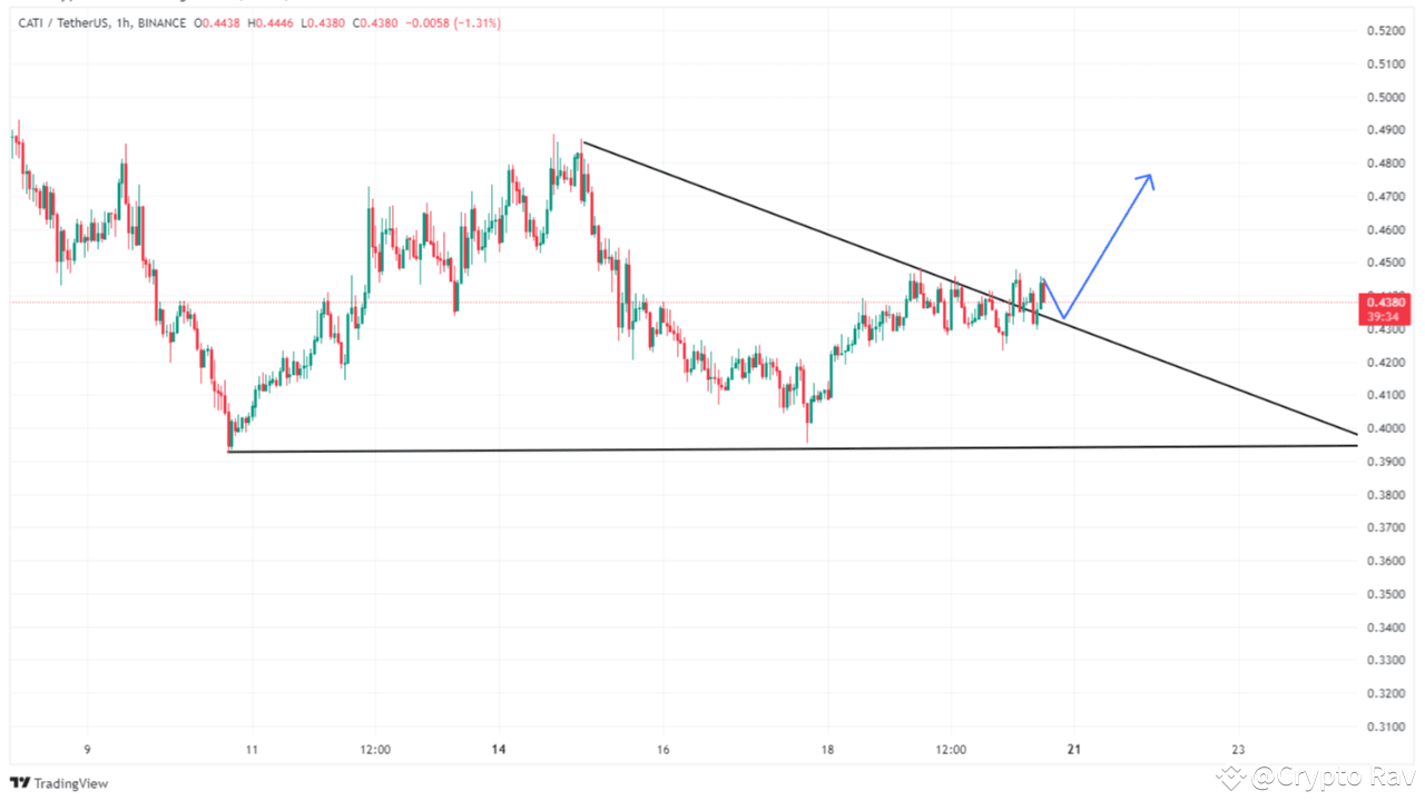 CATIUSDT Trade Analysis: Breakout Opportunity from Descending Triangle ...