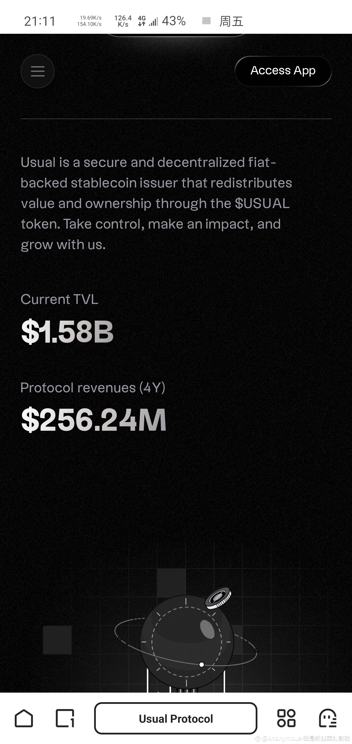 $USUAL The first zero-coin in 2025 has an average price of ...