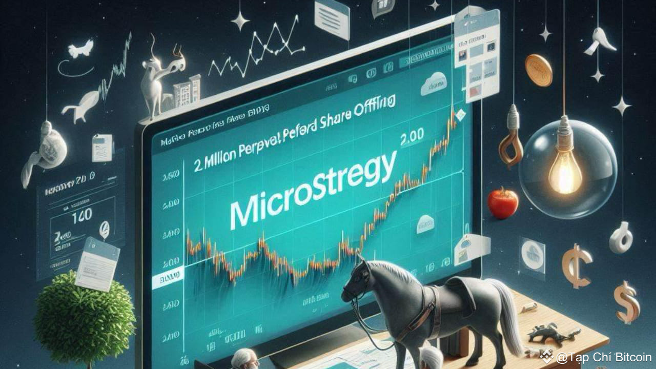 MicroStrategy issues 2.5 million perpetual preferred shares named STRK | Tạp Chí Bitcoin on ...