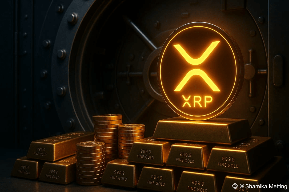 🌍 Gold is rising. The dollar is fading. Loading XRP... A ne | Shamika ...