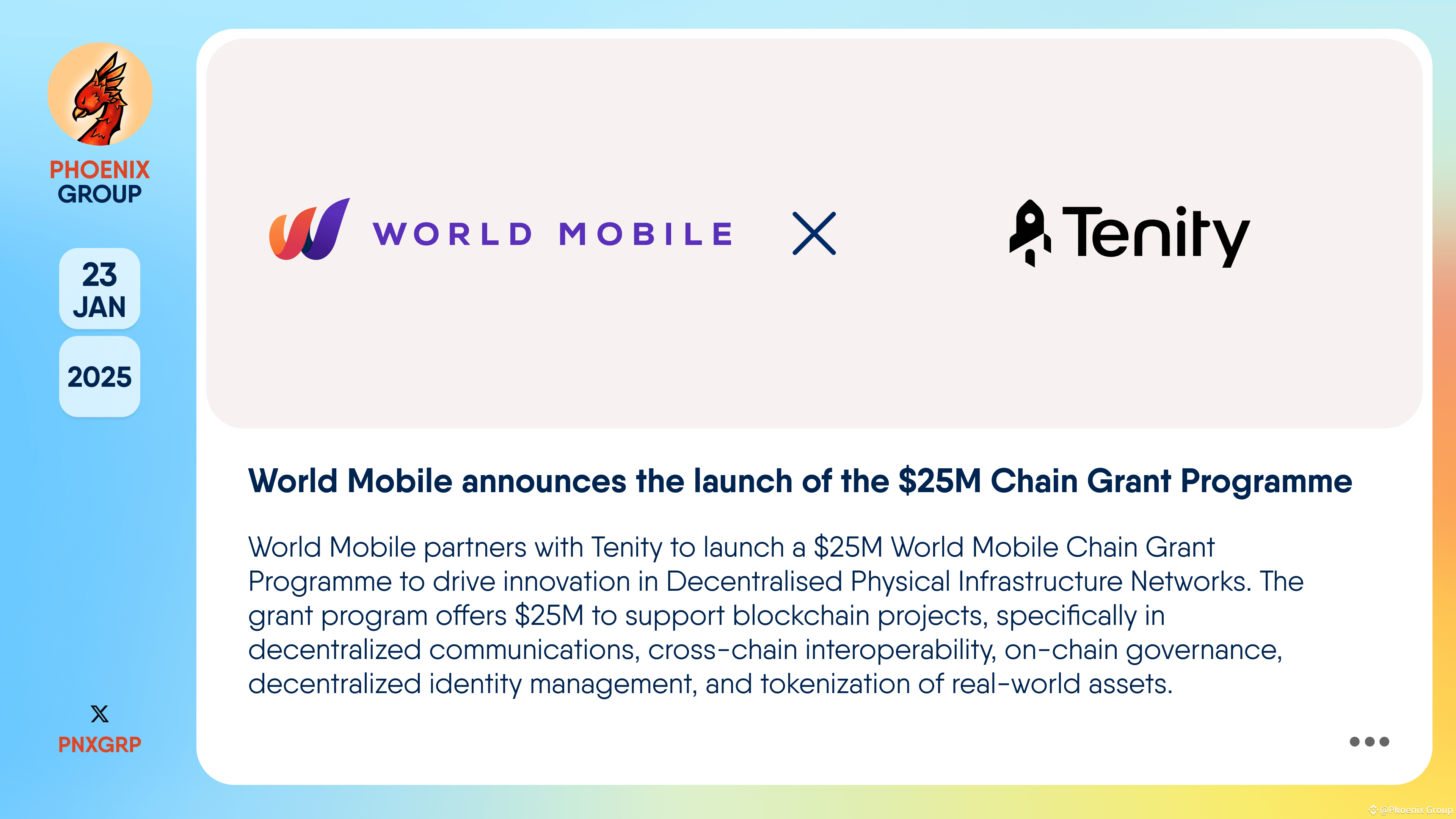 World Mobile announces the launch of the $25M Chain Grant Pr | Phoenix ...