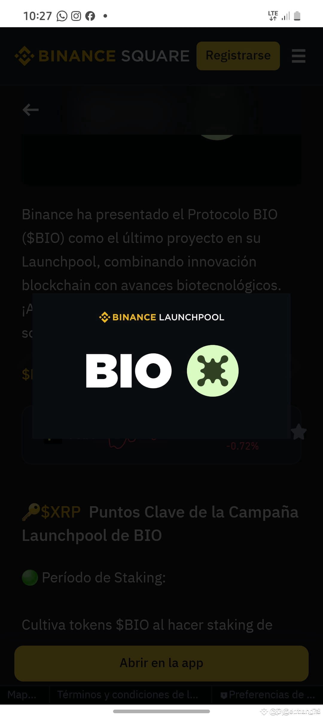 ⚠️ IMPORTANT INFORMATION: Binance leads the way with the off ...