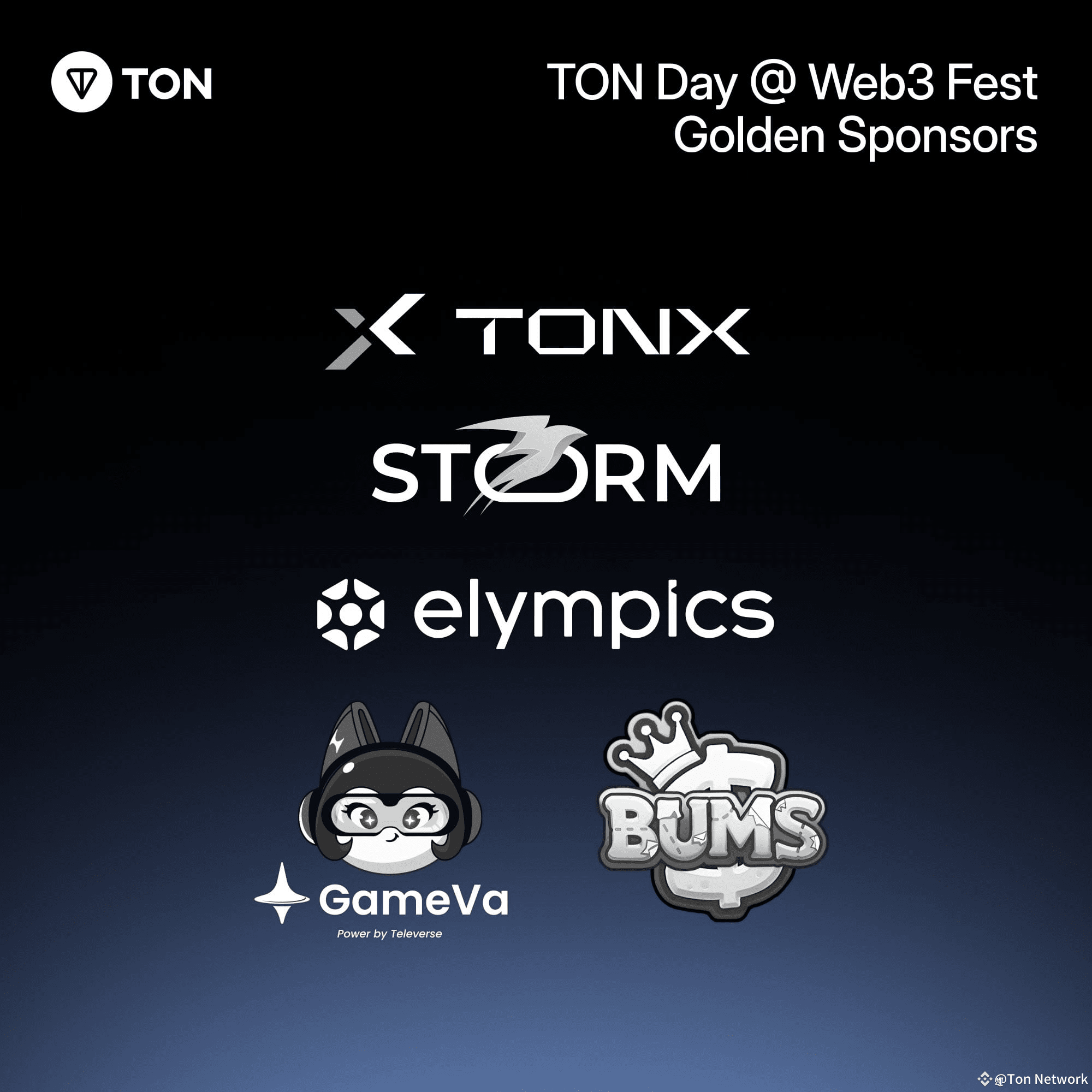 TON Day Golden Sponsors at @festival_web3 HK 2025 🔥 Shoutou | Ton ...