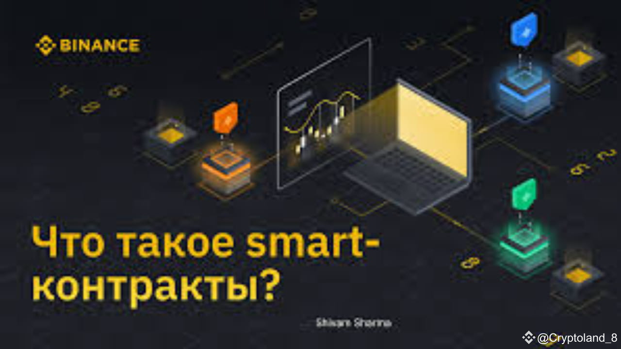 What is a smart contract? | Cryptoland_88 on Binance Square
