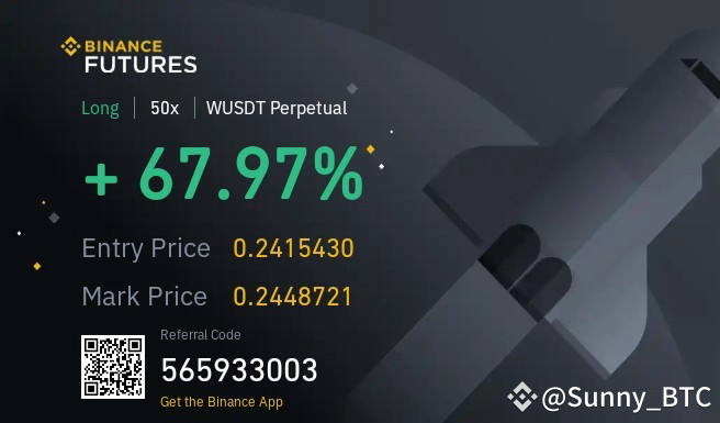 $W Bull run continues ? | Sunny_BTC on Binance Square