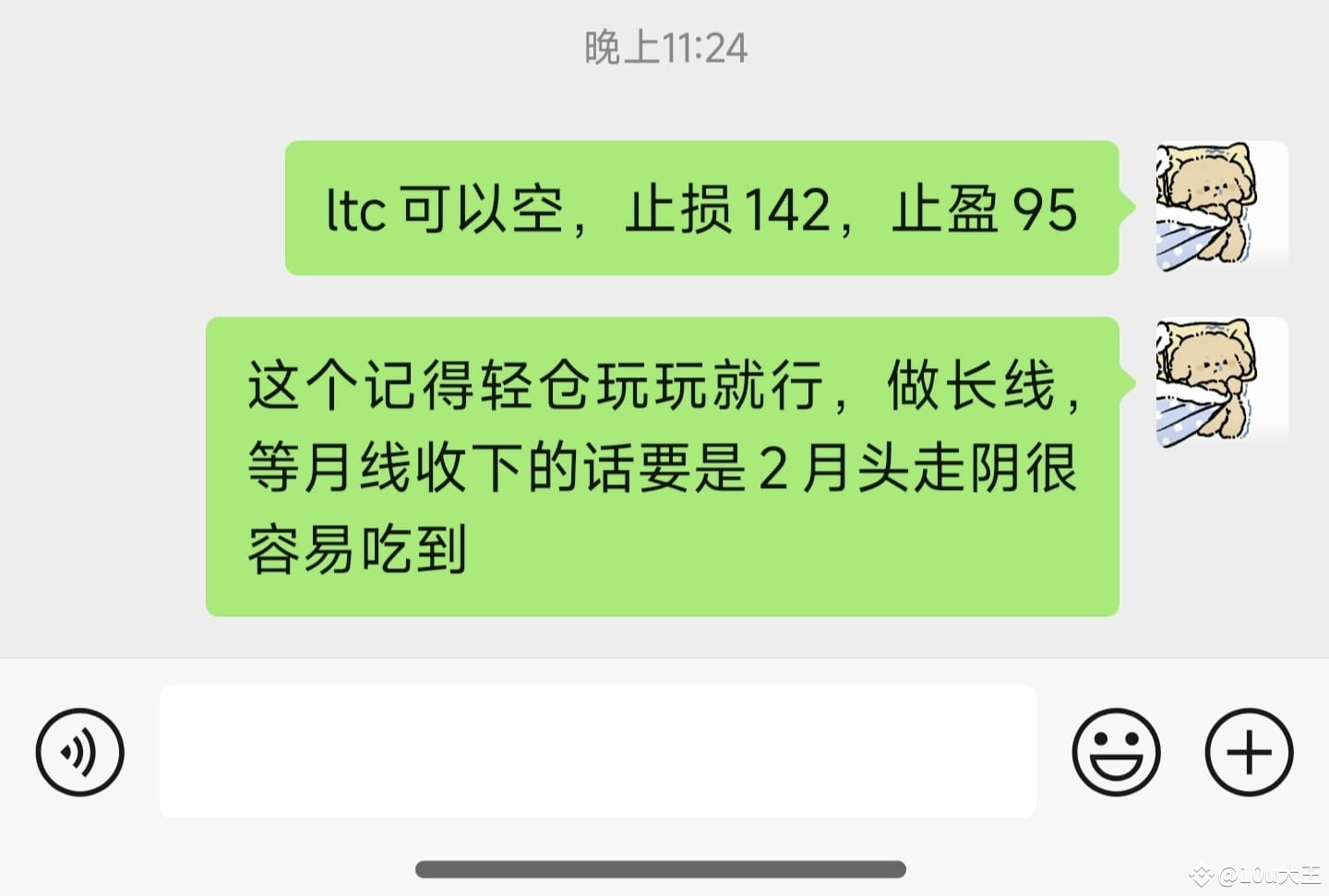 $LTC long position, expected to reach the take profit level | 10u大王 on ...