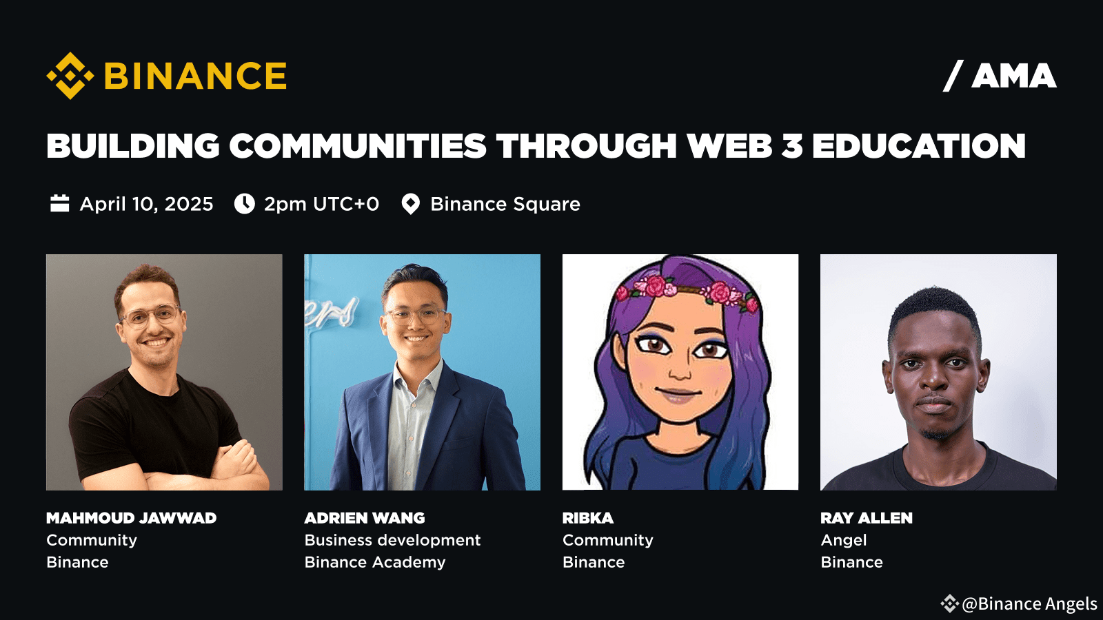 We’re excited to host an exclusive AMA featuring @Binance Ac | Binance ...