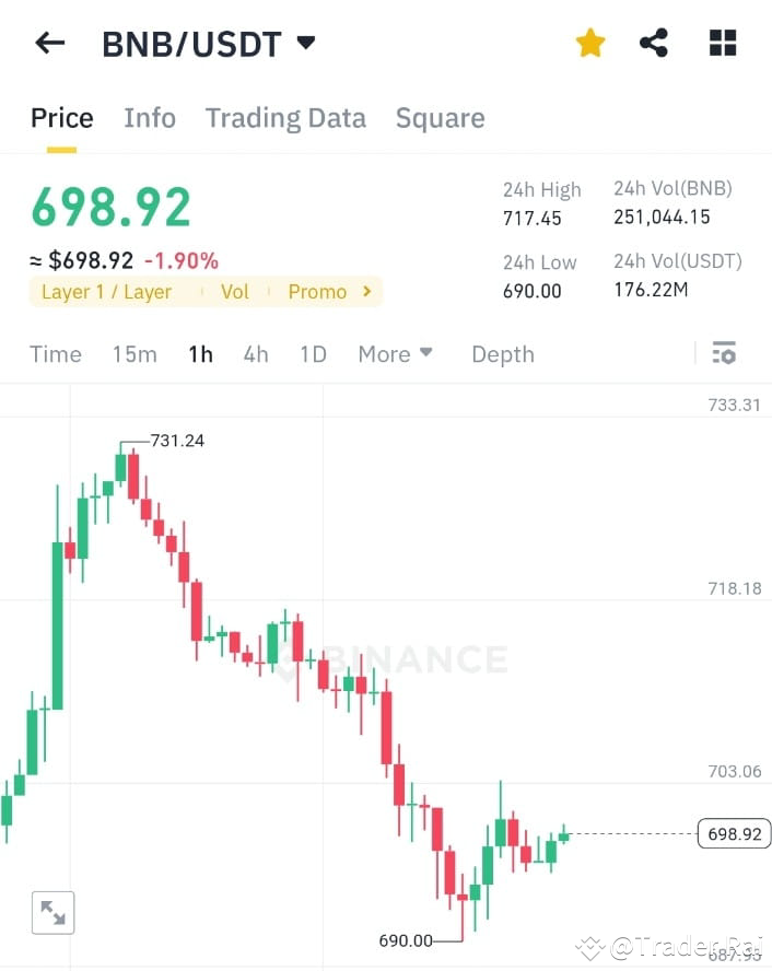 $BNB Trading Signal - Potential Reversal Zone? Entry Sug | Trader Rai on Binance Square