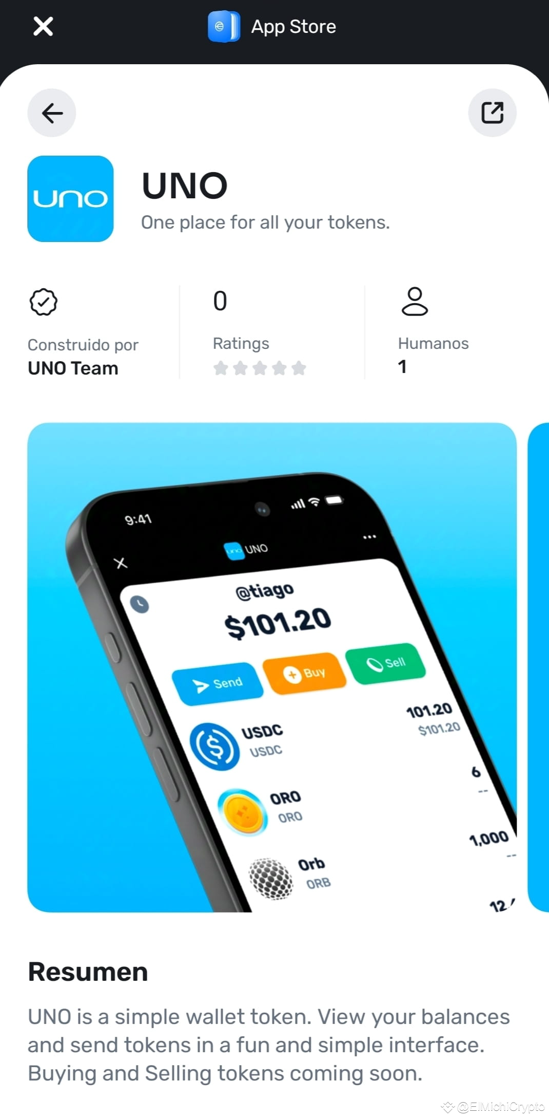 A new wallet has arrived in the UNO WorldApp and the interes ...