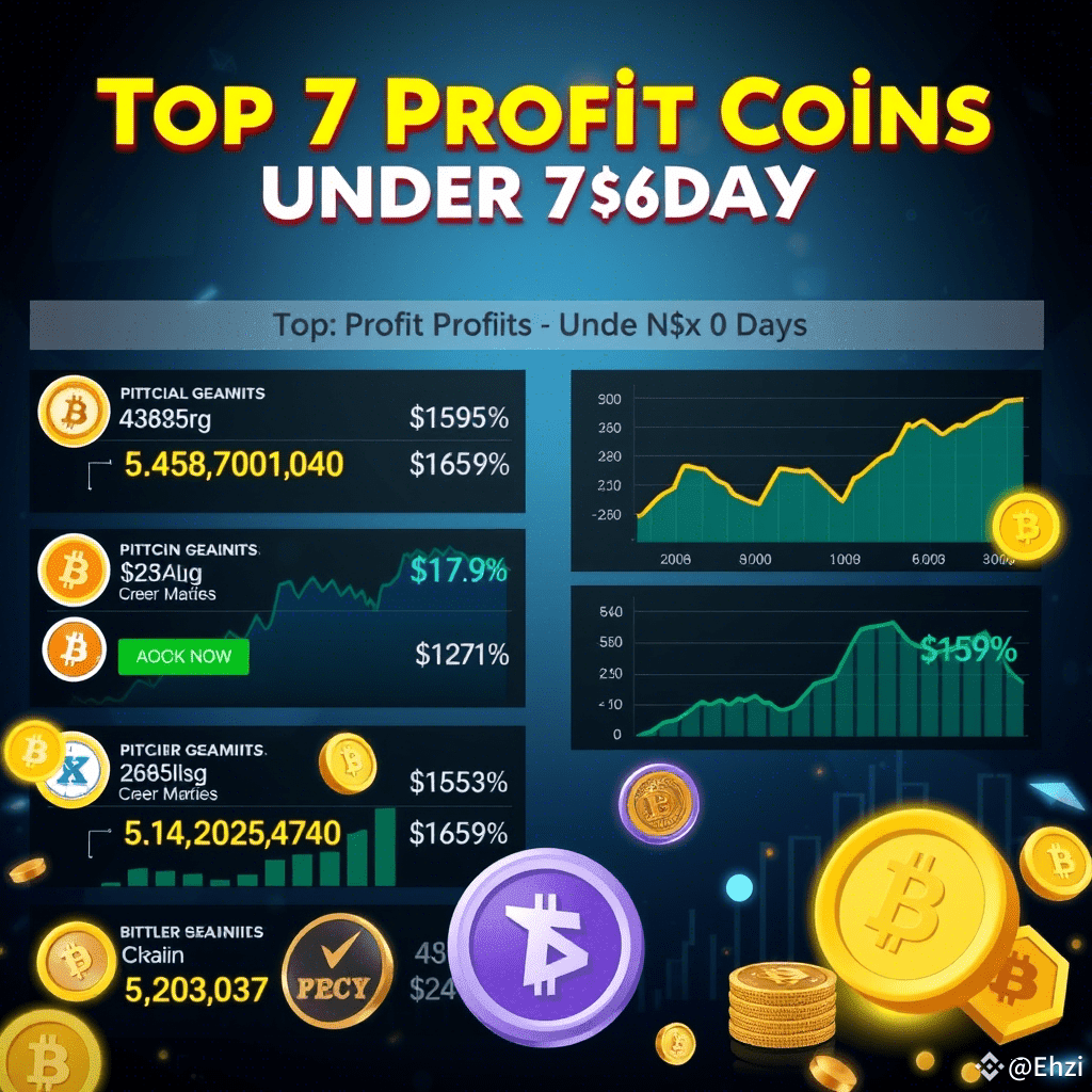 🚀 **Next 7 Days: Top Profit Coins Under $50!** 💰 Looking | Ehzi on ...