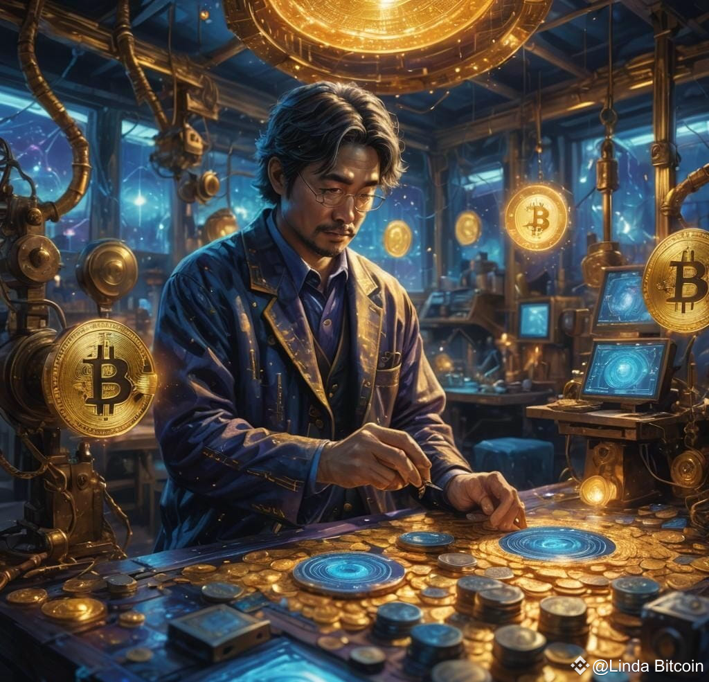 In a hidden laboratory, Satoshi Nakamoto works in silence | Linda Bitcoin on Binance Square