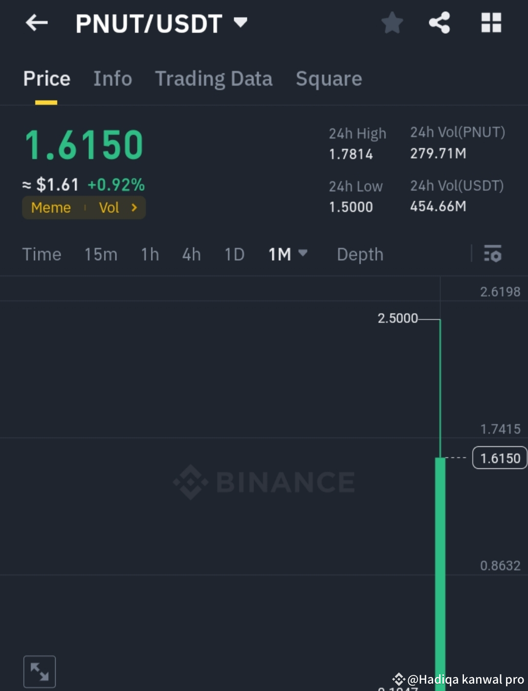 🚨 $𝐏𝐍𝐔𝐓 /𝐔𝐒𝐃𝐓 𝐀𝐋𝐄𝐑𝐓: 𝐇𝐢𝐠𝐡-𝐏𝐨𝐭𝐞𝐧𝐭𝐢𝐚 | Hadiqa Crypto Master on Binance Square
