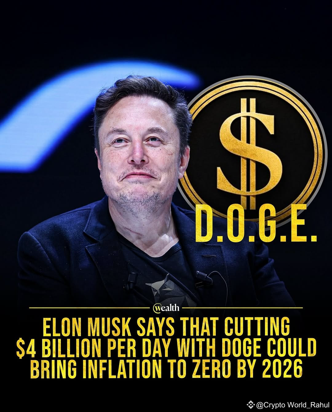 Elon Musk #DOGE $DOGE | Crypto World_Rahul on Binance Square